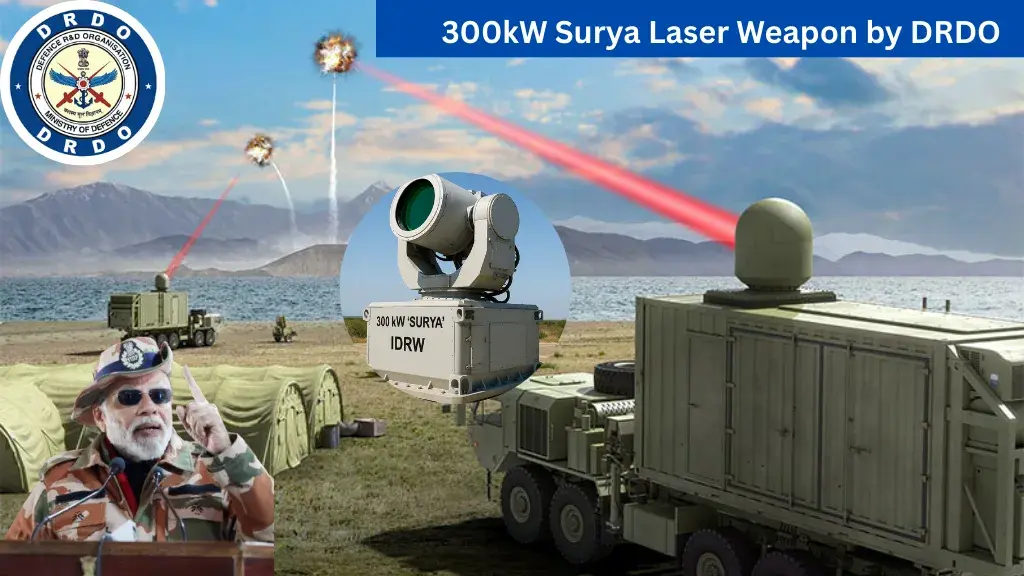 300 kW Surya Laser Weapon: India’s Most Powerful 20 km Shield